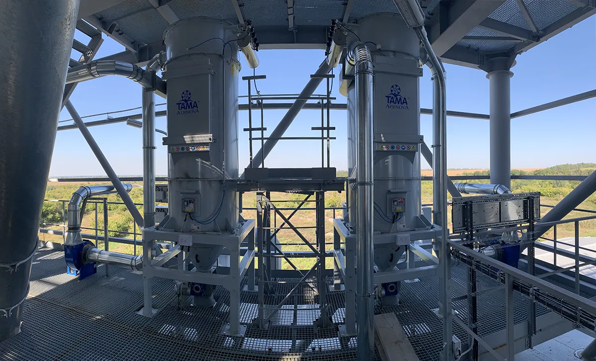 Фильтр циклоны CNSB-TI для обеспечения работы скальператоров - Bauflex ...